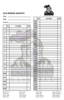 Custom Lineup Cards | Personalized Lineup Cards